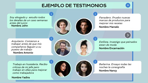 TESTIMONIOS