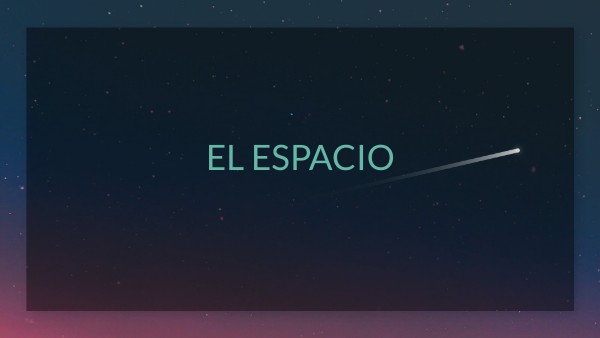El ESPACIO