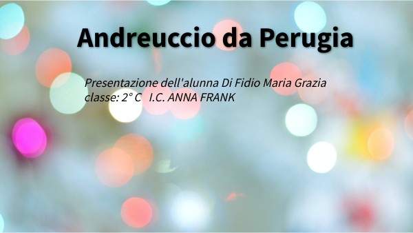 Lago Andreuccio Perugia