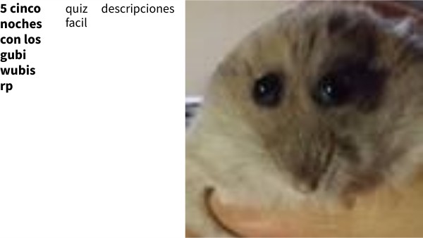 cinco noches con los gubi wubis rp