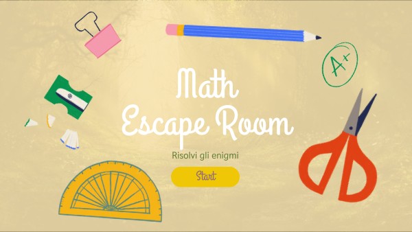 MATH ESCAPE ROOM