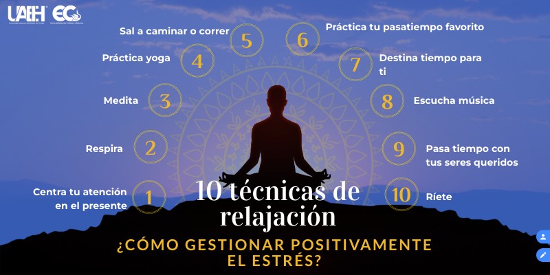 10 TÉCNICAS DE RELAJACIÓN