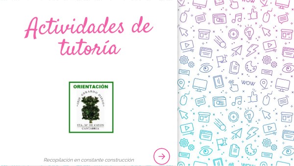 Actividades de tutoría