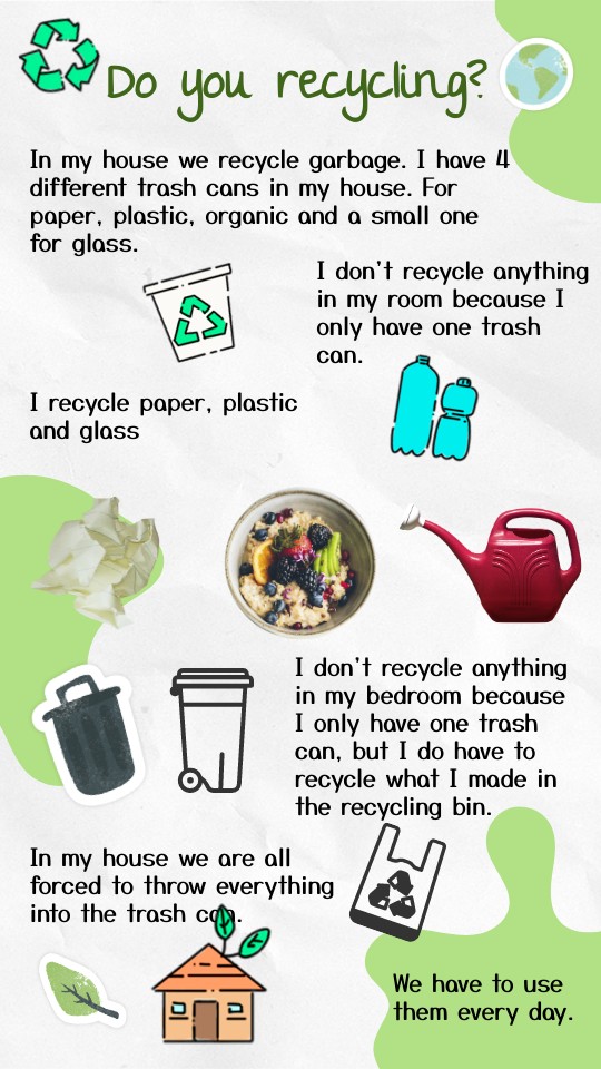 Do you recycling?