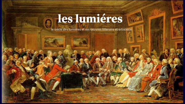 lumiéres