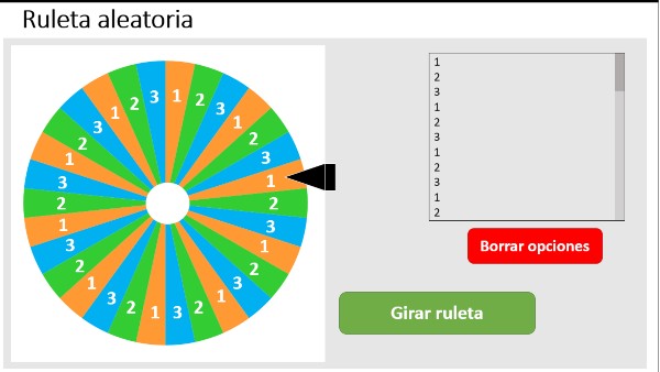 Ruleta aleatoria