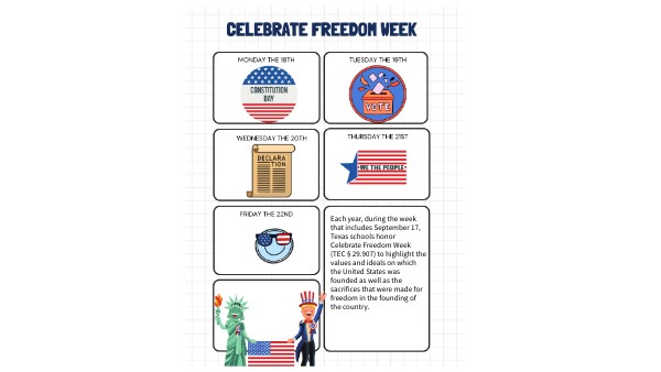 Celebrate Freedom Week