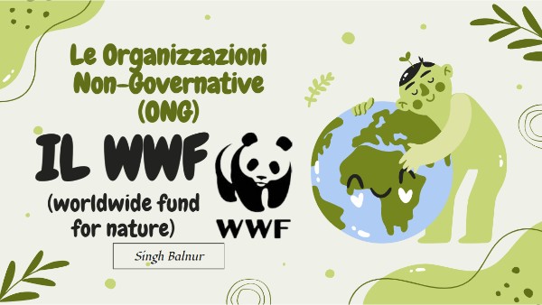 IL WWF (le ONG)