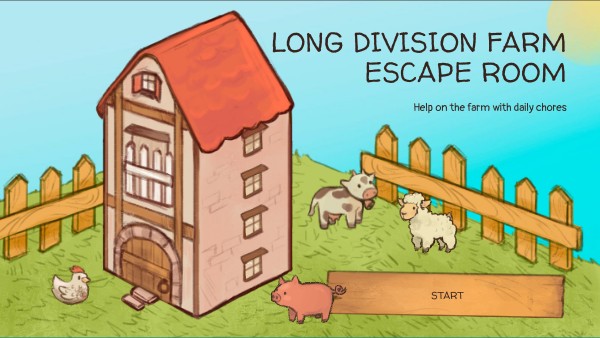 FARM ESCAPE ROOM Long Division farm-escape-room-long-division
