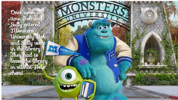 Monsters University - Escape Game