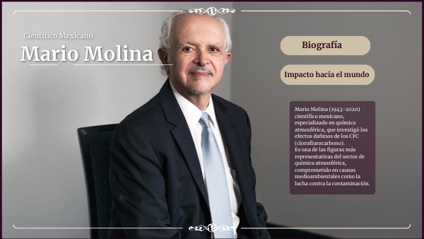 Biografía Dr. Mario Molina