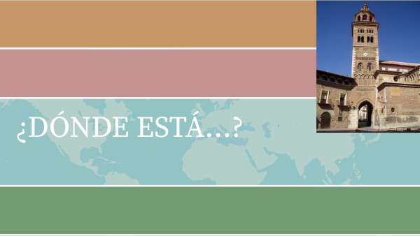 ¿DÓNDE ESTÁ? IMÁGENES