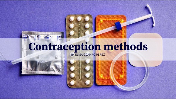 CONTRACEPTIVE METHODS