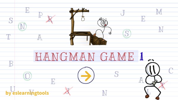 HANGMAN GAME 1 - English