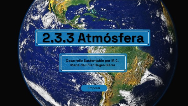 2.3.3 Atmósfera