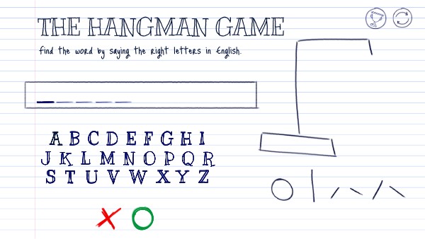 The hangman game
