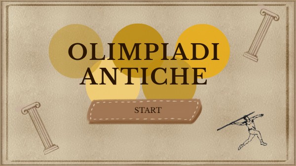 le olimpiadi antiche