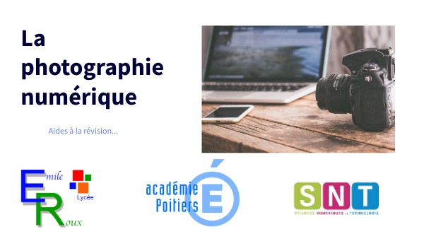 SNT: La photographie numérique