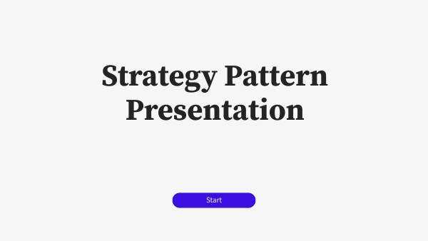 Strategy Pattern