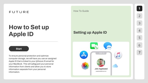 Creating Apple ID