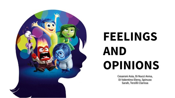 feelings and opinions