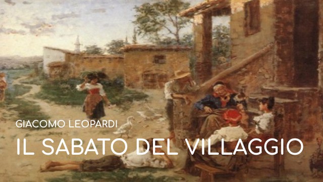 IL SABATO DEL VILLAGGIO