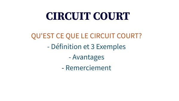 Exposé: Circuit court