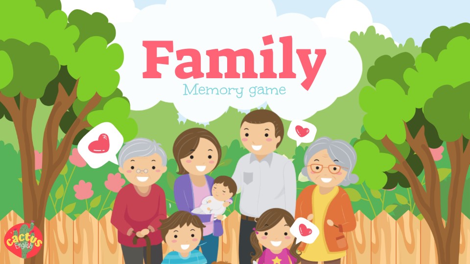 Family - memory game
