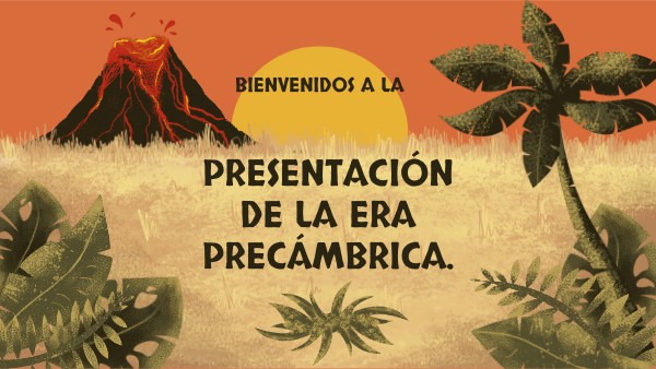 PRESENTACIÓN ERA PRECÁMBRICA