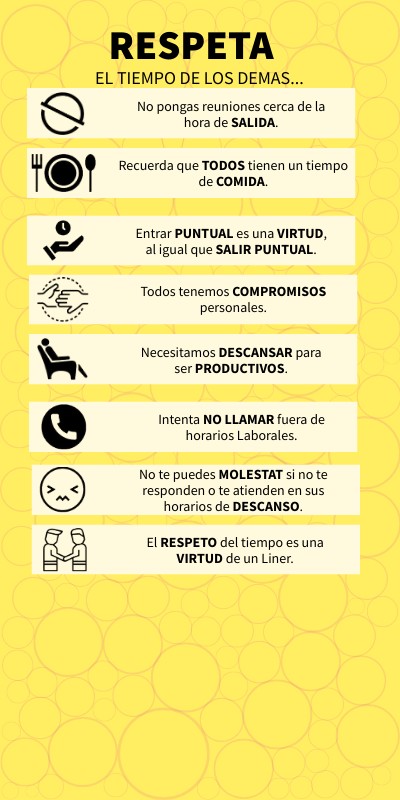 infografia RESPETAR
