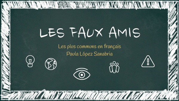 Les faux amis