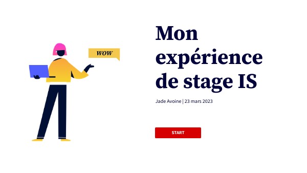 Mon expérience de stage IS