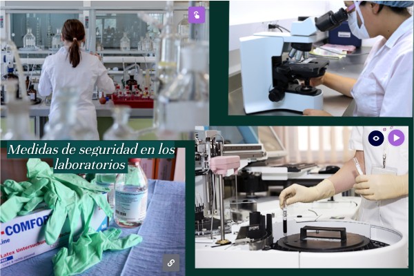 Medidas de seguridad en un laboratorio