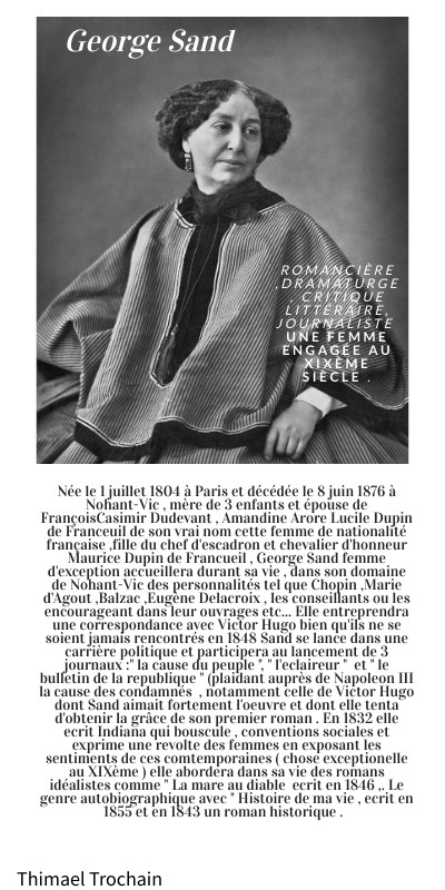 Digression George Sand Exemple: George Sand Série – IDSQ