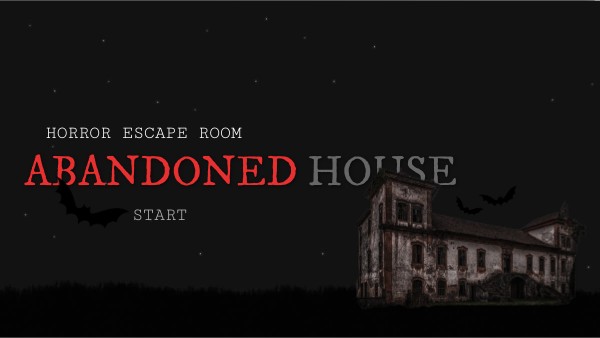 HORROR ESCAPE ROOM