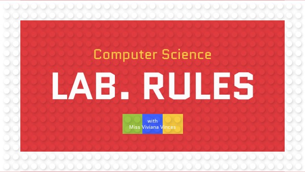 Lab Rules Computer Science