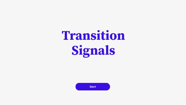 Transition Sign