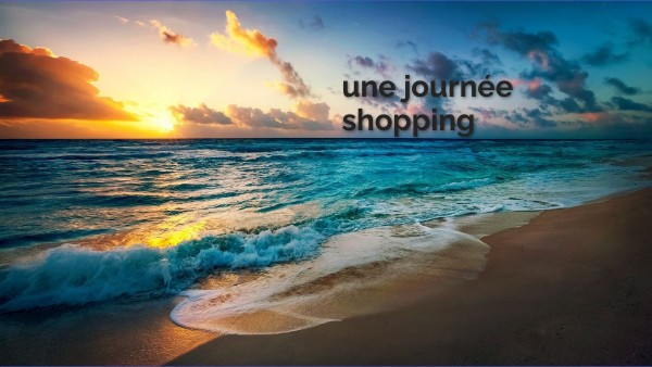 PRESENTACIÓ UN DÍA DE COMPRAS