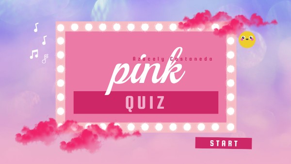 PINK QUIZ