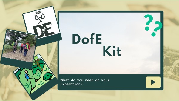 DofE Kit