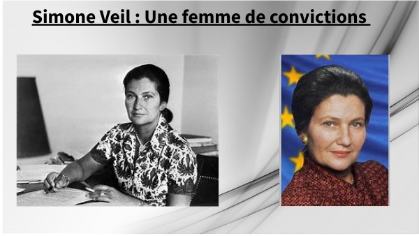 Introduction Exposé Simone Veil – FZPY