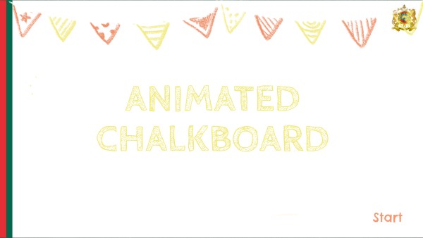 ANIMATED CHALKBOARD PRESENTATION