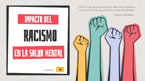 EL IMPACTO DEL RACISMO EN LA SALUD MENTAL