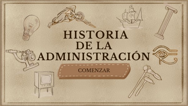 Historia de la administración