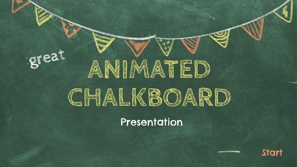 ANIMATED CHALKBOARD PRESENTATION