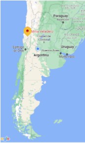 Ubicación de Mina Veladero