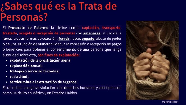 Trata de personas