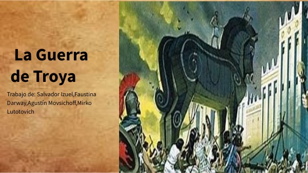 La Guerra De Troya