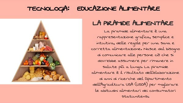 PiRAMIDE ALIMENTARE
