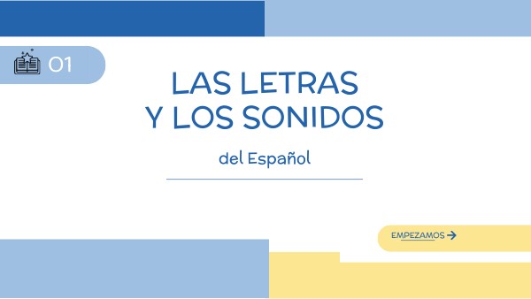 Letras y sonidos